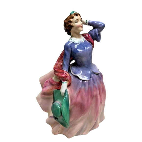 Royal Doulton | Accents | Royal Doulton Blithe Morning Lady Figurine Hn 22 Bone China England ...